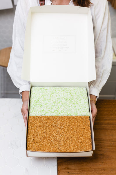 Half Original & Half Pandan Coconut - Slab – THE HONEYCAKE