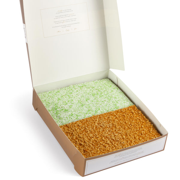 Half Original & Half Pandan Coconut - Slab – THE HONEYCAKE